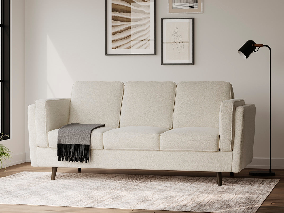 Maimz Sandstone 3-Seater Sofa – Mid-Century Style | InStyle – InStyle ...