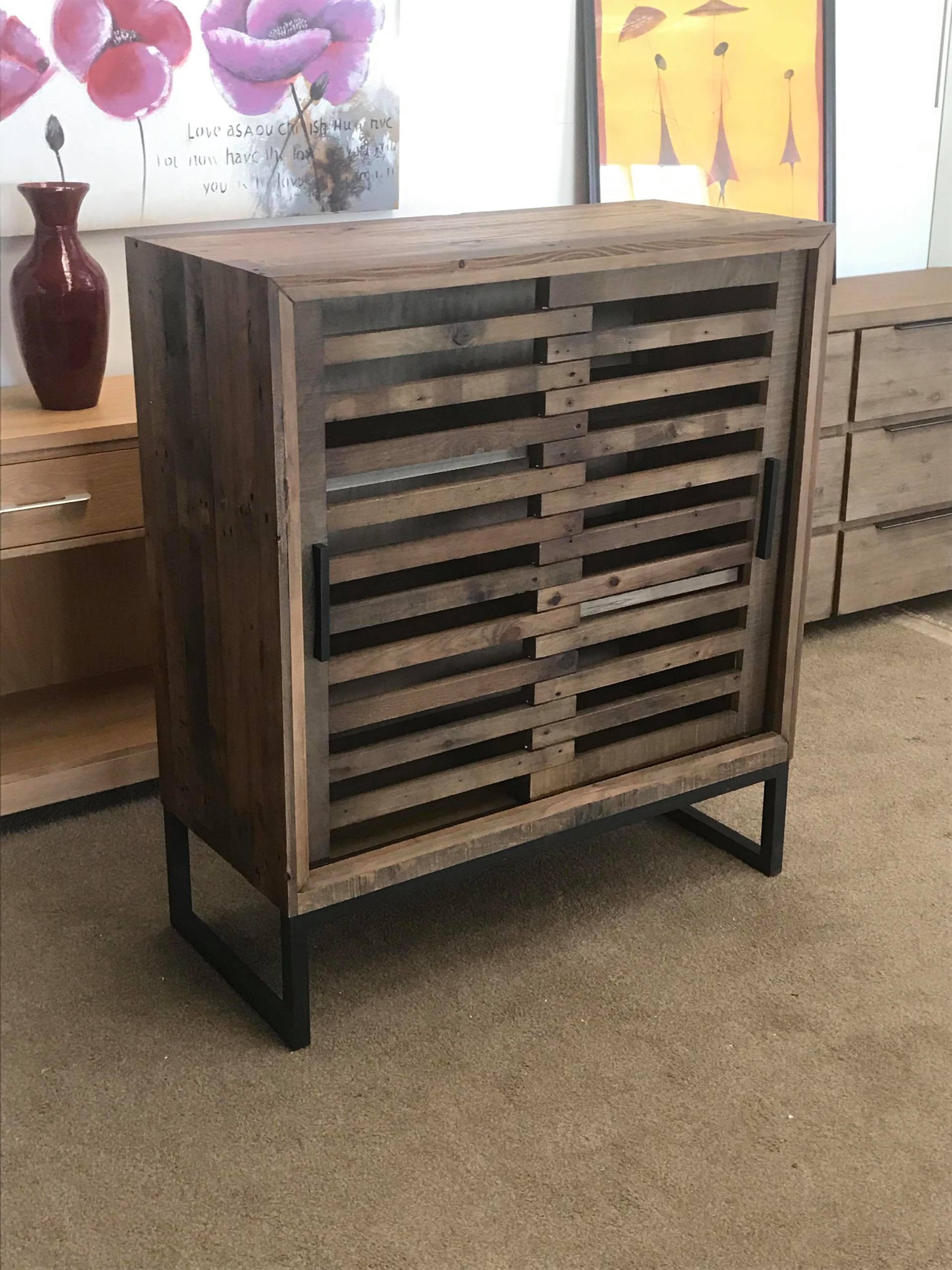 5th Avenue Pallet sliding Cabinet - Reclaimed - InStyle Furniture