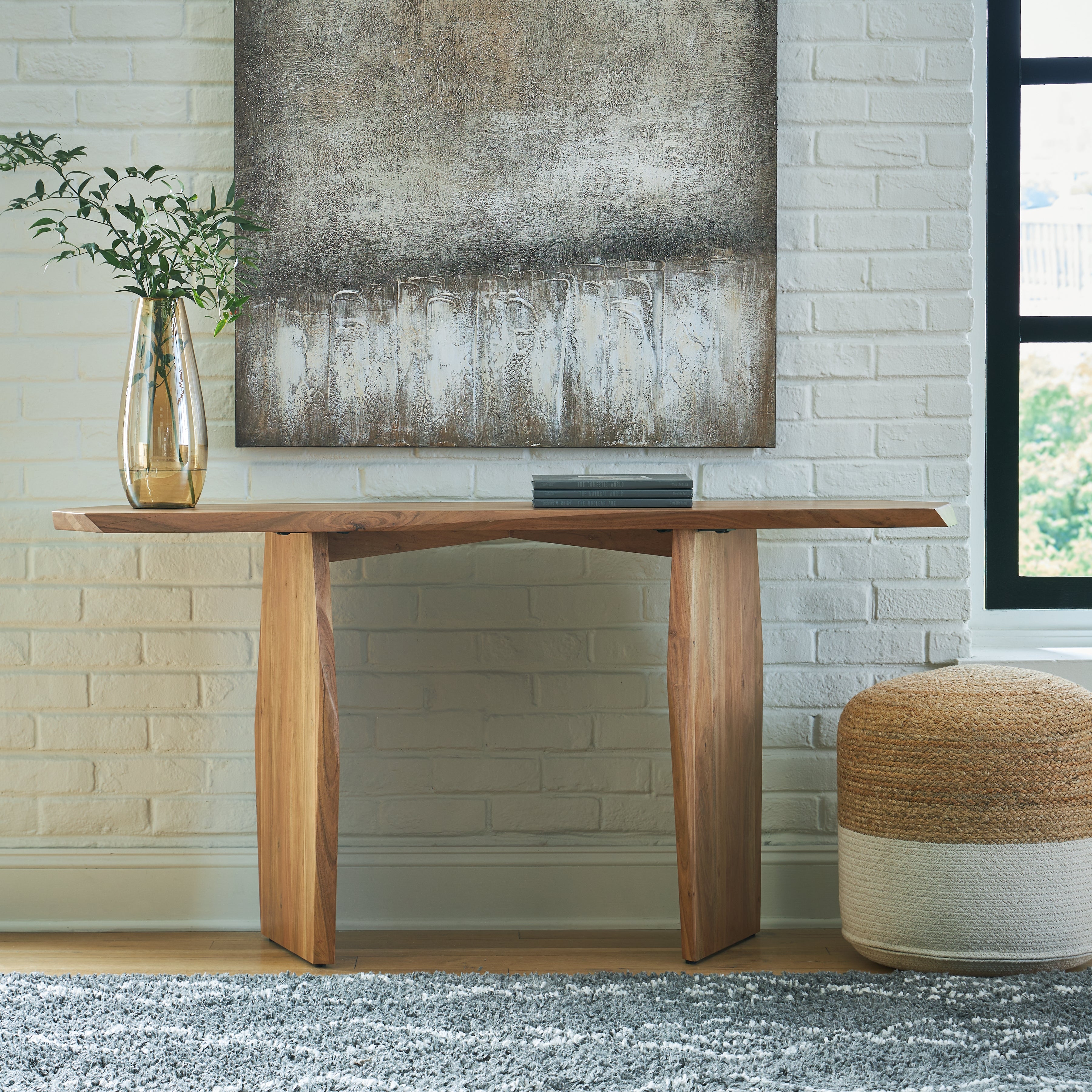Holward Solid Acacia Hall Stand Table – InStyle Furniture