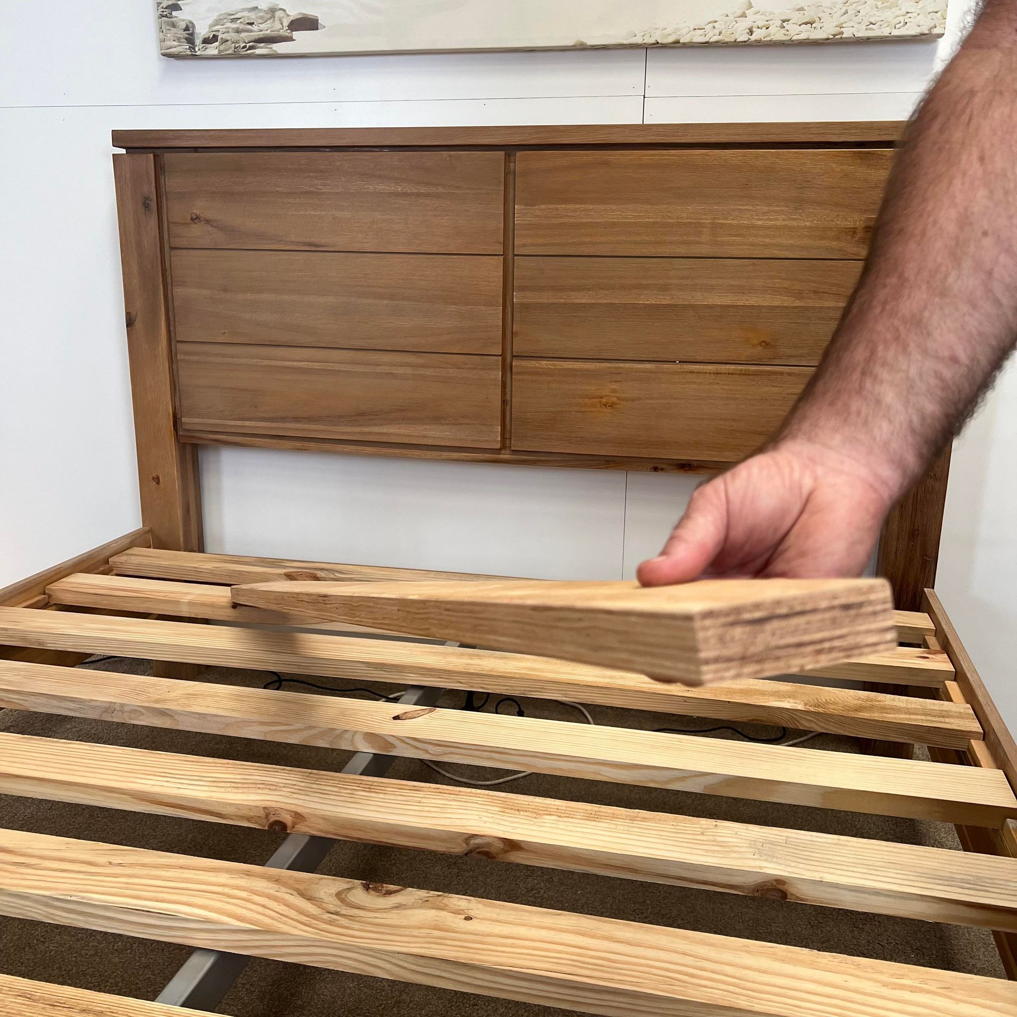 Byron Bay Bed - Natural – InStyle Furniture