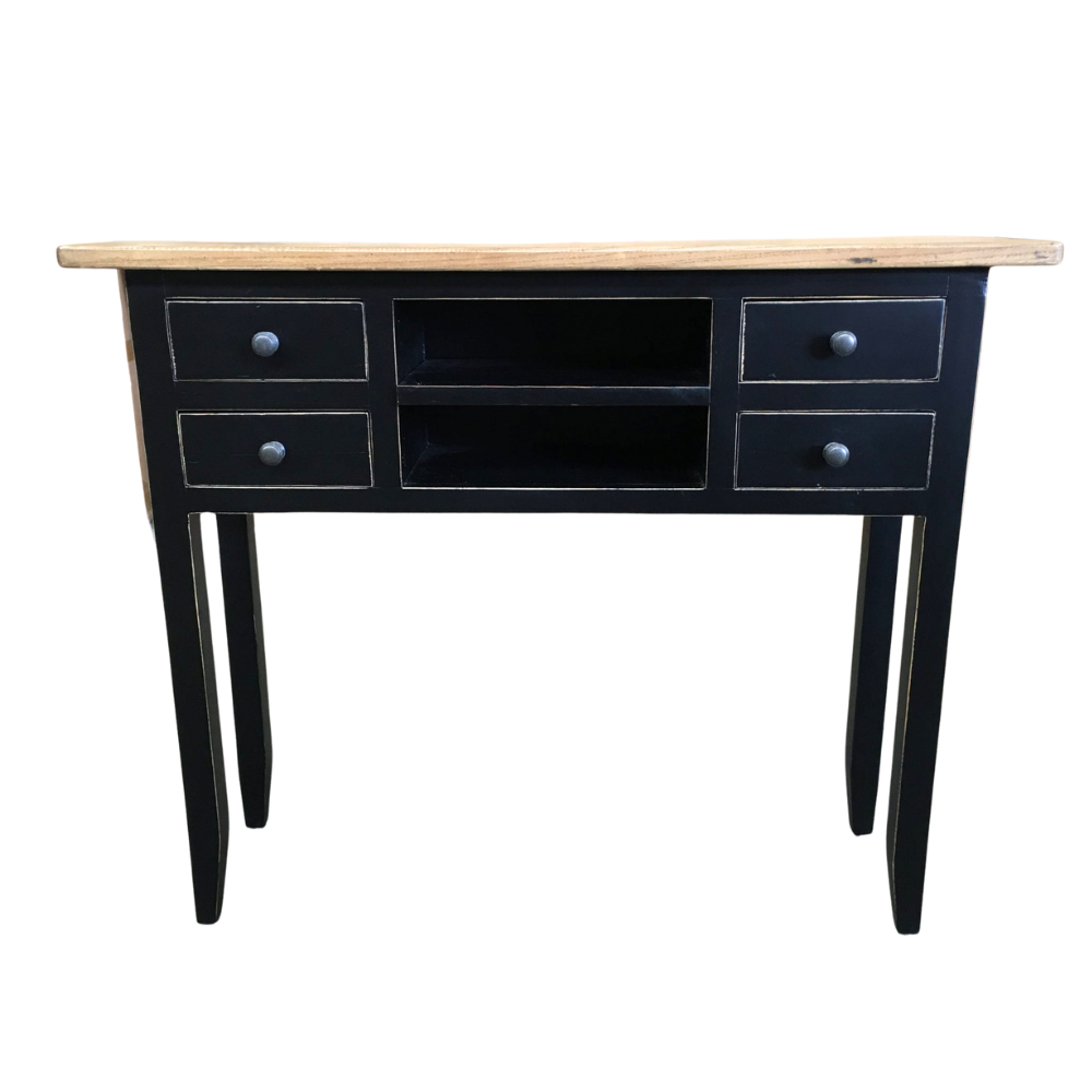 Bella Timber Hall Table – Black | InStyle Furniture