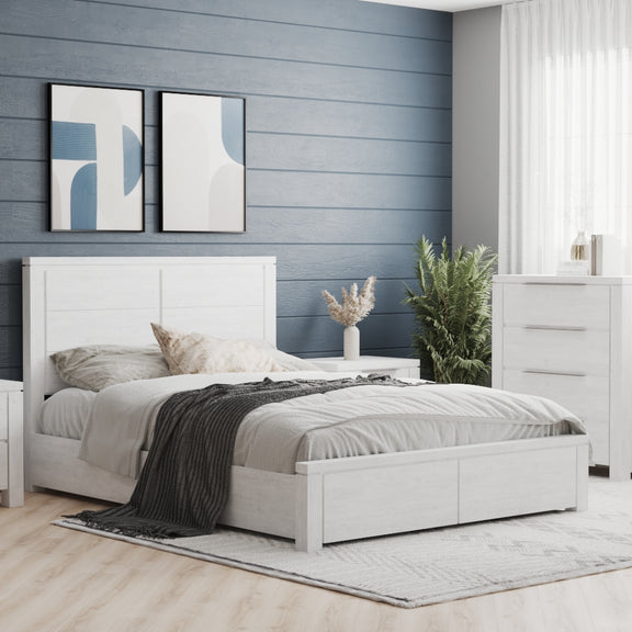 Coral Bay 5 Piece Queen Bedroom Set with Tallboy – InStyle Furniture