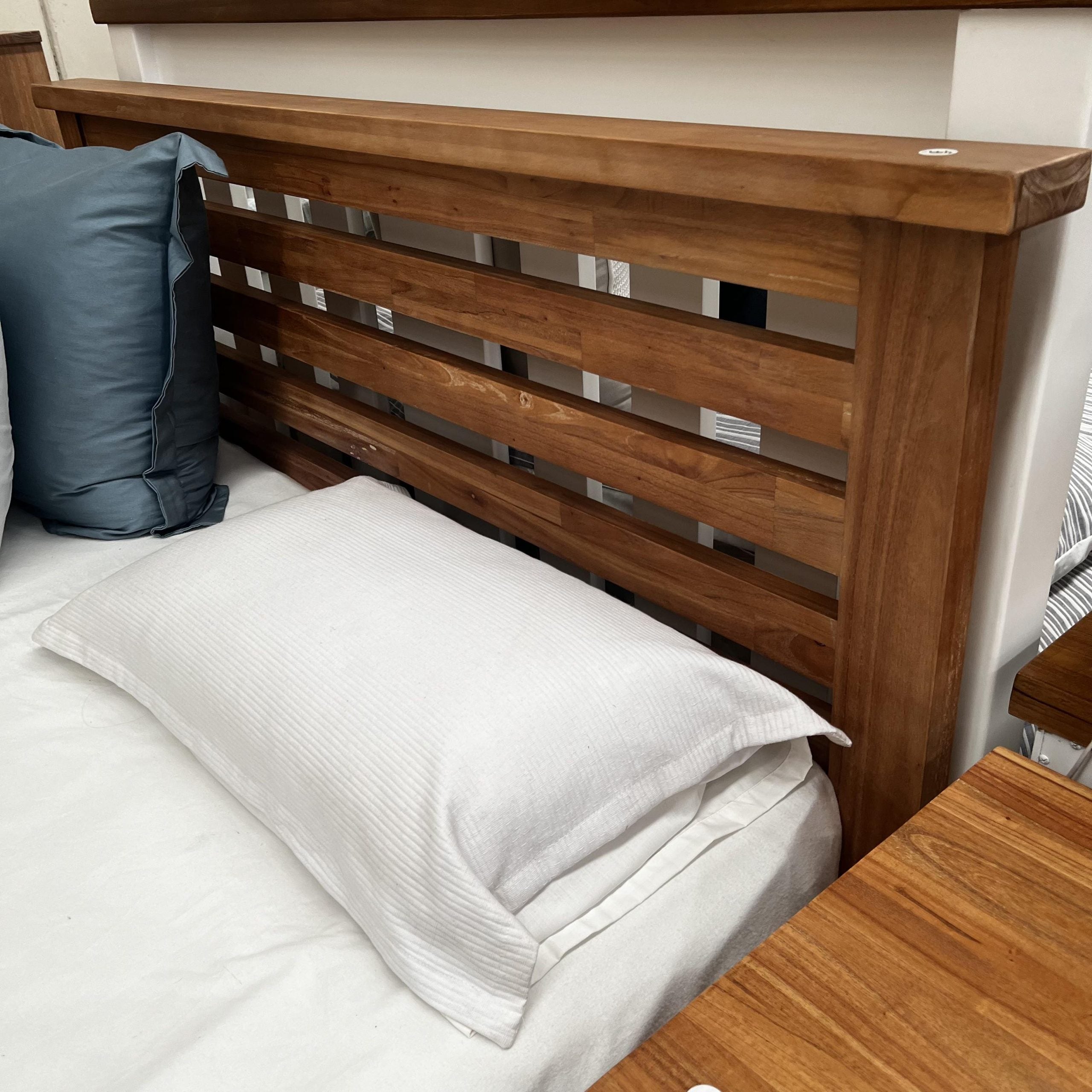 Grand Horizons Bed - Natural | Solid Timber Bed – InStyle Furniture