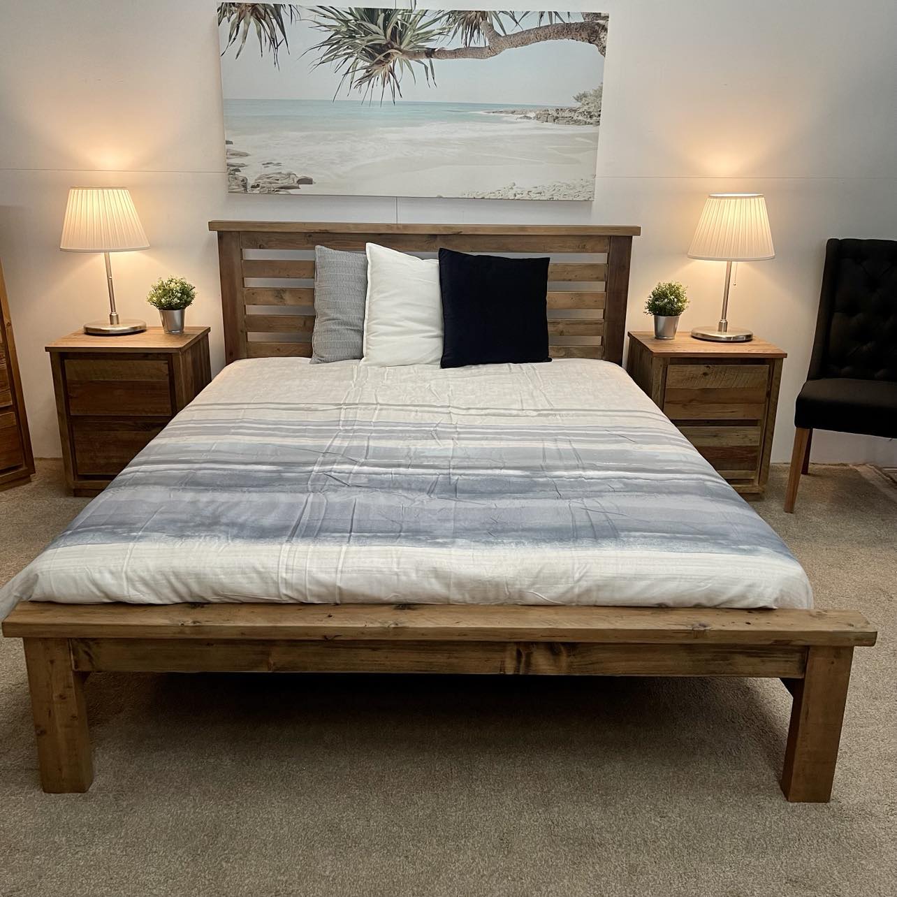 Grand Horizons Bed - Reclaimed – InStyle Furniture