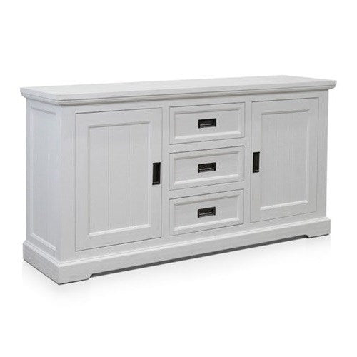 Hampton Coastal Buffet 1800mm - White - InStyle Furniture