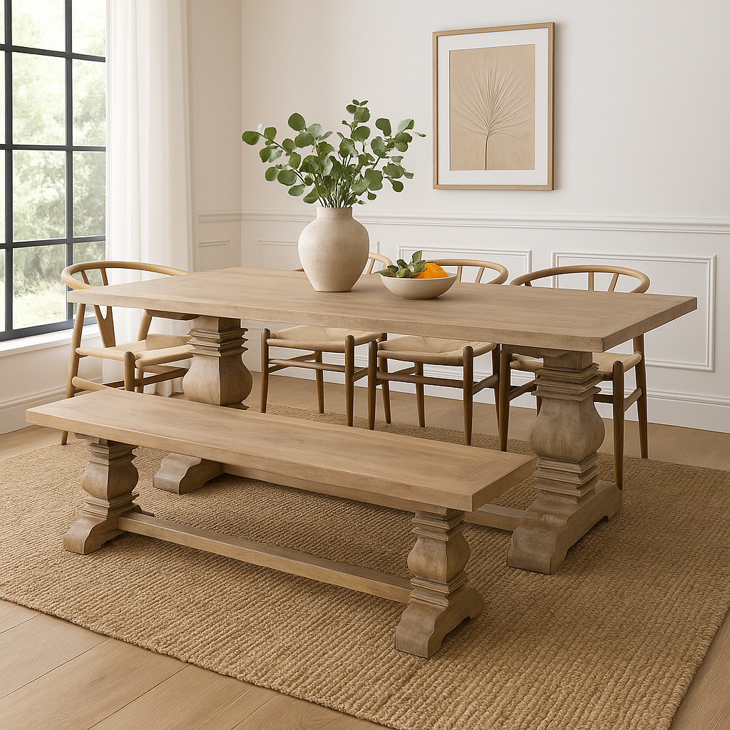 MJOLNER Recycled Timber Bench Seat | 3 Size Options – InStyle Furniture