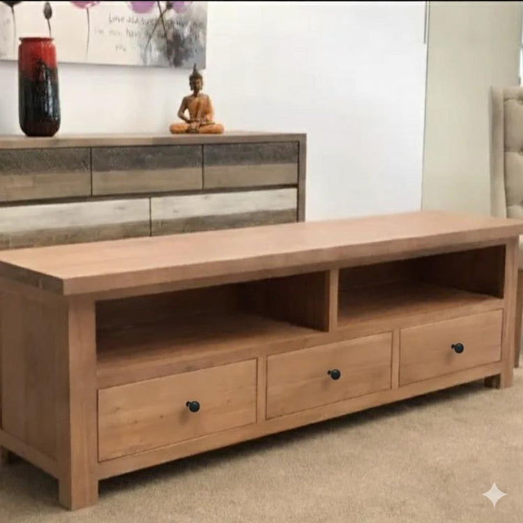 New Age 1700mm TV Unit - Natural – InStyle Furniture