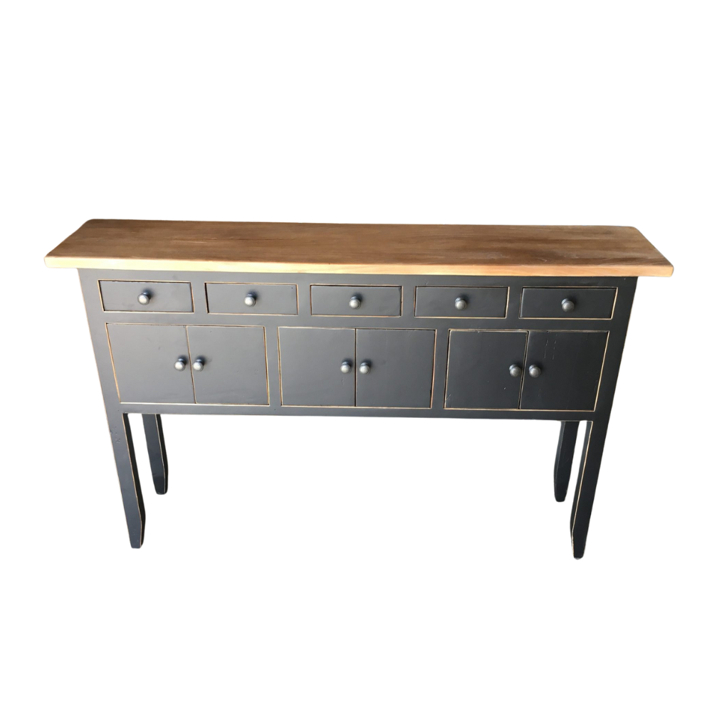 Rubi Hall Table Black | Solid Timber Entry Table | InStyle Furniture