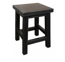 Florence 45cm Stool Heavy Duty - Black – InStyle Furniture
