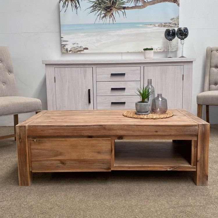 Matrix Coffee Table - Natural – InStyle Furniture