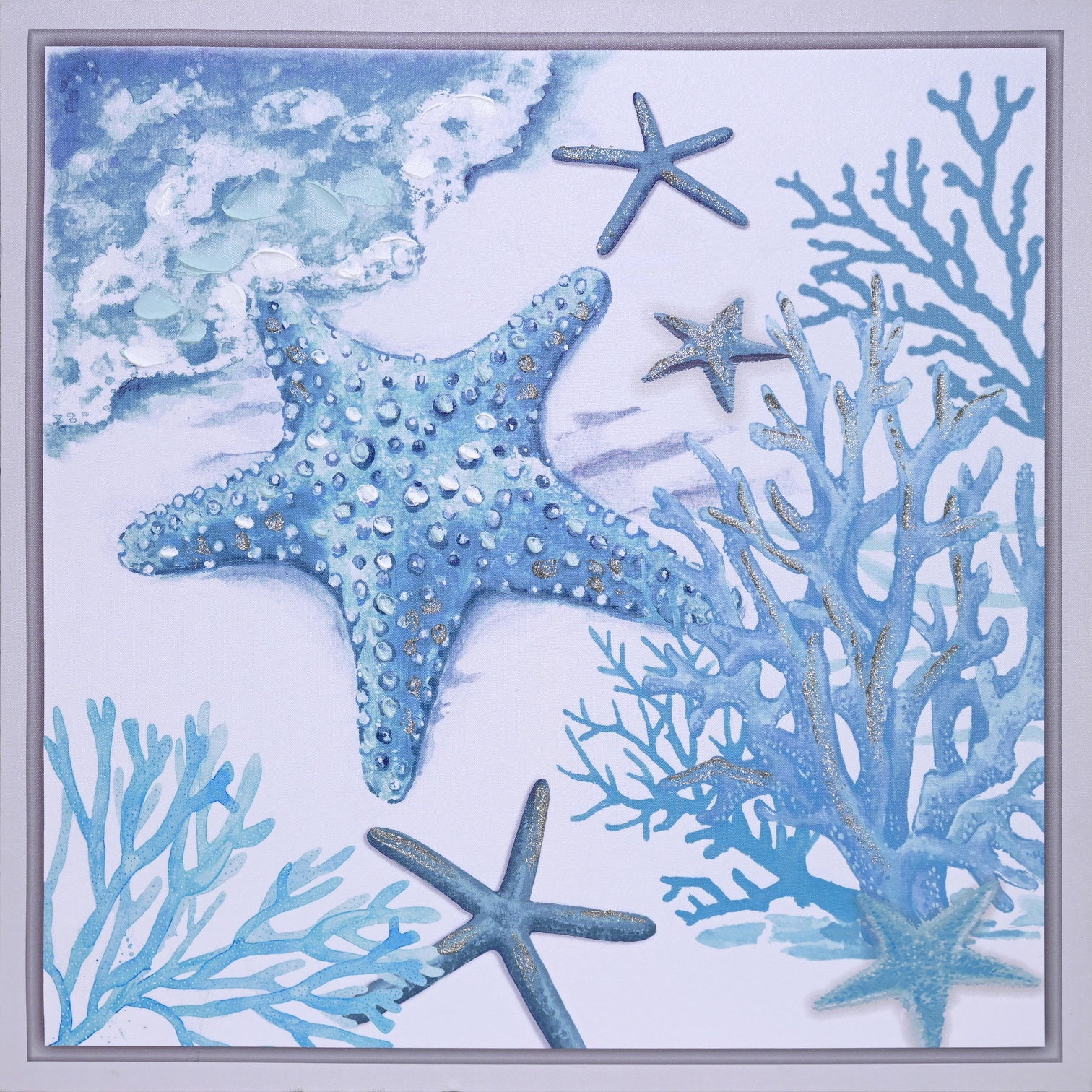 Beach - Starfish - Handpainted Canvas - InStyle Furniture