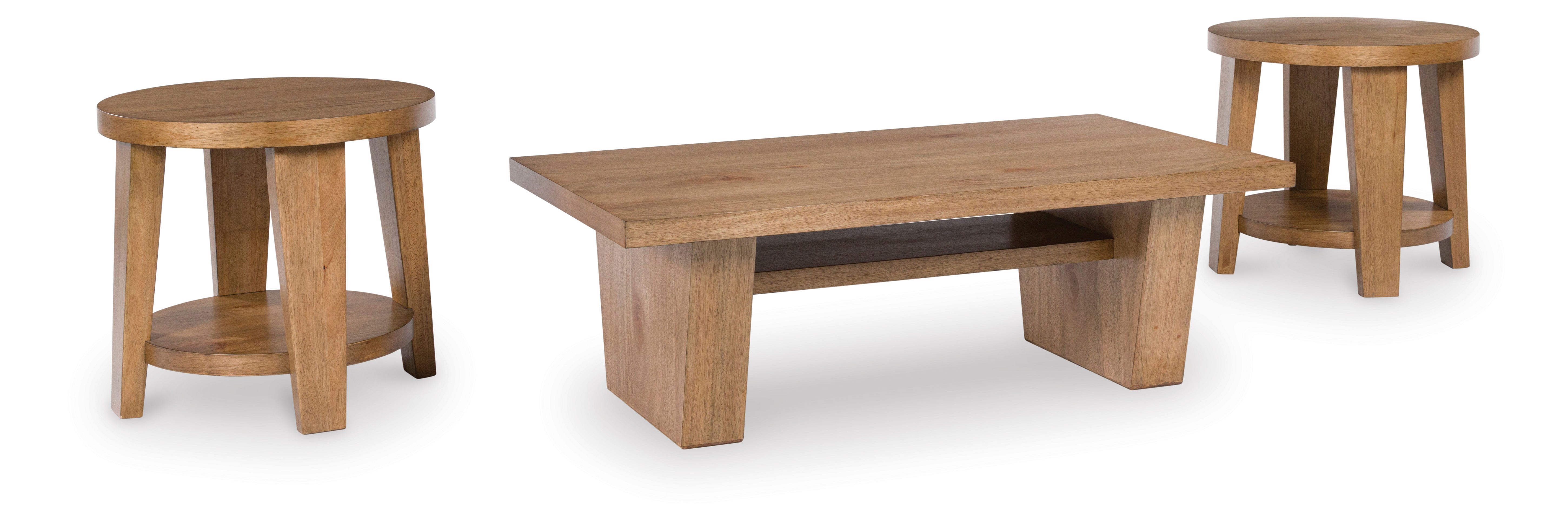 Kristiland 3-Piece Coffee & Side Table Set | InStyle Furniture