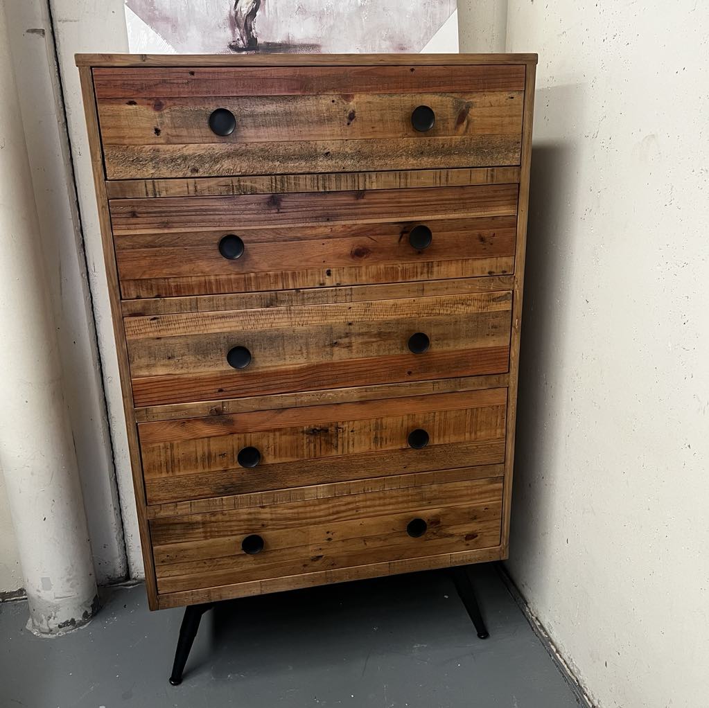 Bora Bora Tallboy - Reclaimed - InStyle Furniture